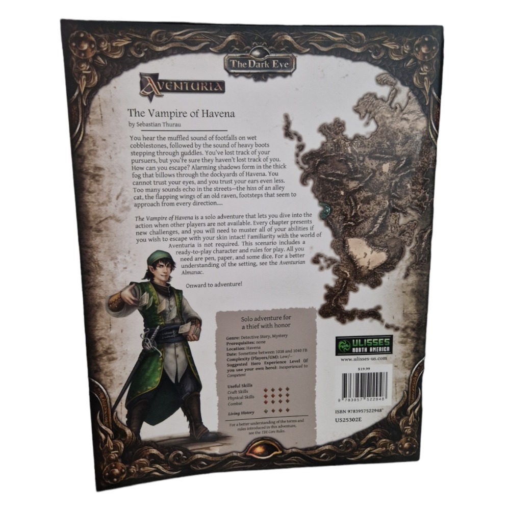 Pre-owned Dark Eye The Vampire Of Havena & Aventurian Bestiary Hard ...